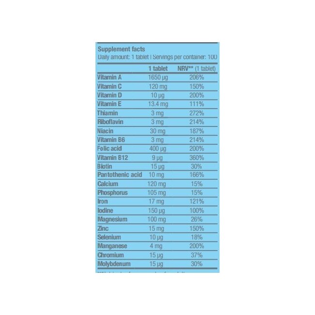 One A Day BIOTECH USA 100 Tabs - eMAG.bg