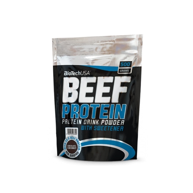 Beef Protein BIOTECH USA Ягода 0.500 kg - eMAG.bg