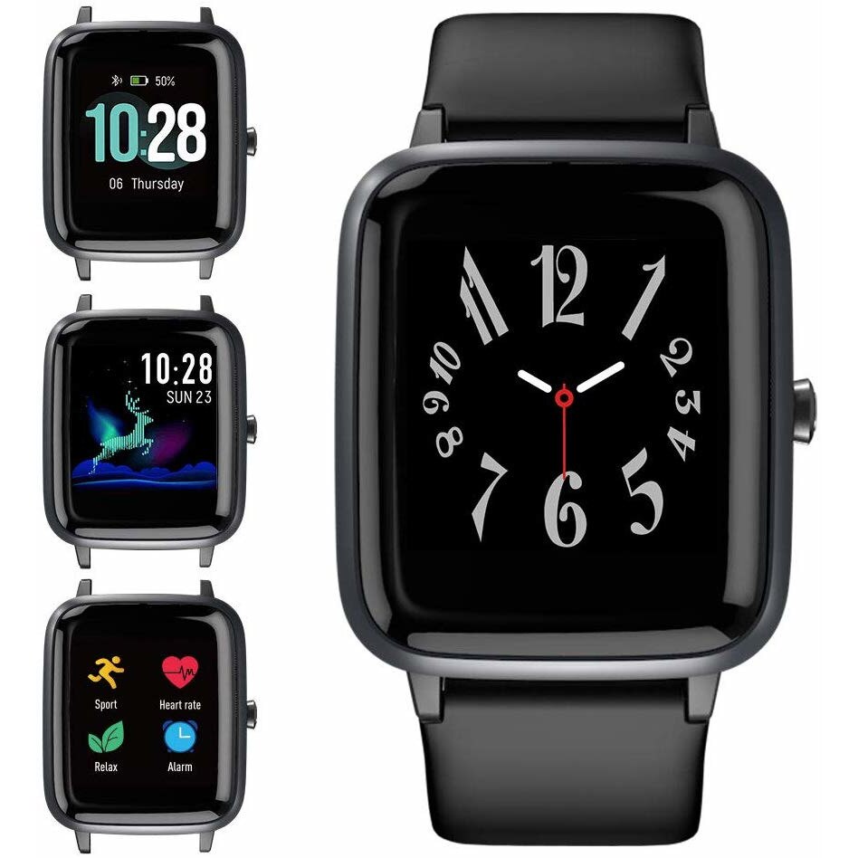 Ceas Smartwatch Blackview BV-SW01, GPS, HR, IP68, Black - eMAG.ro