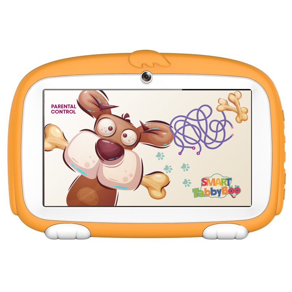 Smart TabbyBoo® Gyerek Tablet Kölyökkutya 7 inch Quad-Core, Android 9.0 ...