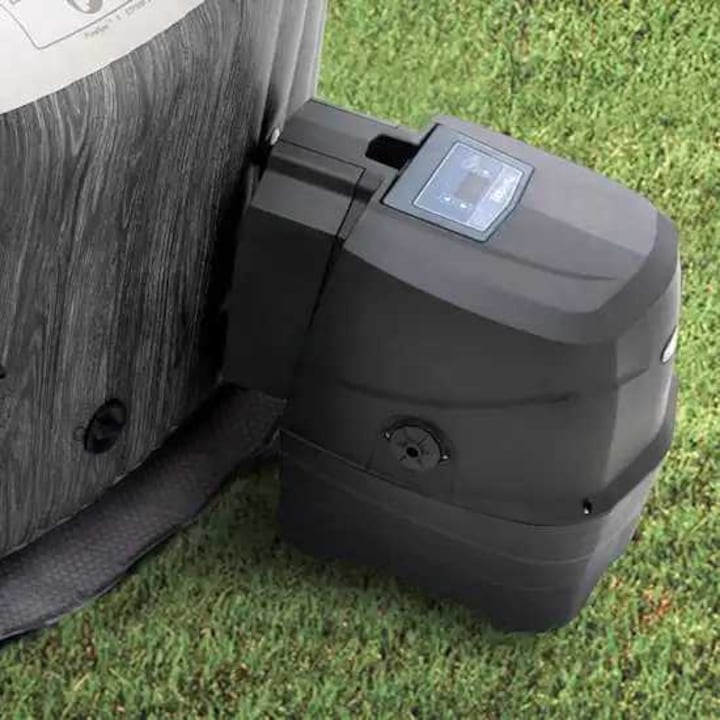 Jacuzzi gonflabil PureSpa Onyx Black Bubble Deluxe Intex 28462 ...