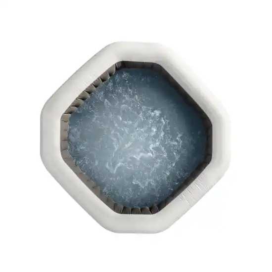 Jacuzzi gonflabil PureSpa Onyx Black Bubble Deluxe Intex 28458 ...