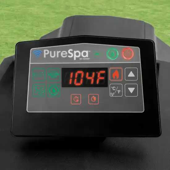 Jacuzzi gonflabil PureSpa Onyx Black Bubble Deluxe Intex 28458 ...