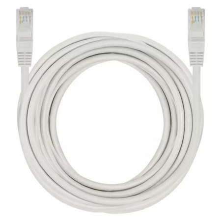 Cablu UTP Retea, Gri, Ethernet Cat 5e, 10m Lungime - Cablu Patch de ...