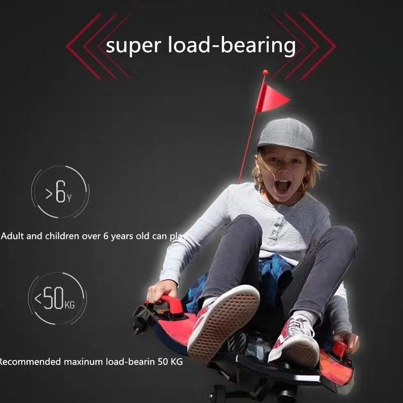 Електрическа ховърборд тротинетка, Go kart, модел SHARK DEVIL DRIFT за ...