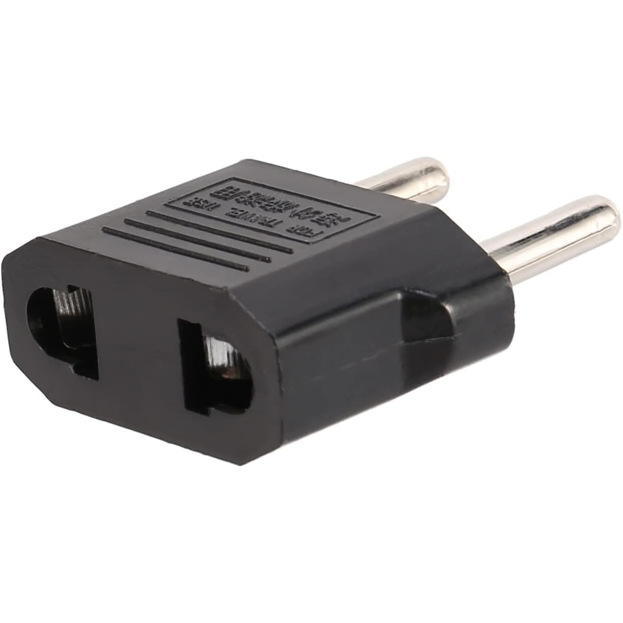Adaptor priza Europa la USA, negru - eMAG.ro