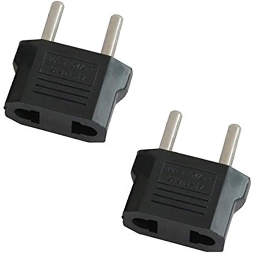 Adaptor priza Europa la USA, negru - eMAG.ro