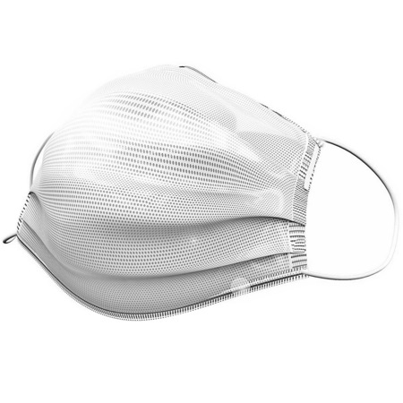 Masca Medicala Nas si Gura, Cranberry Repel 4-PLY, 4 Straturi de ...