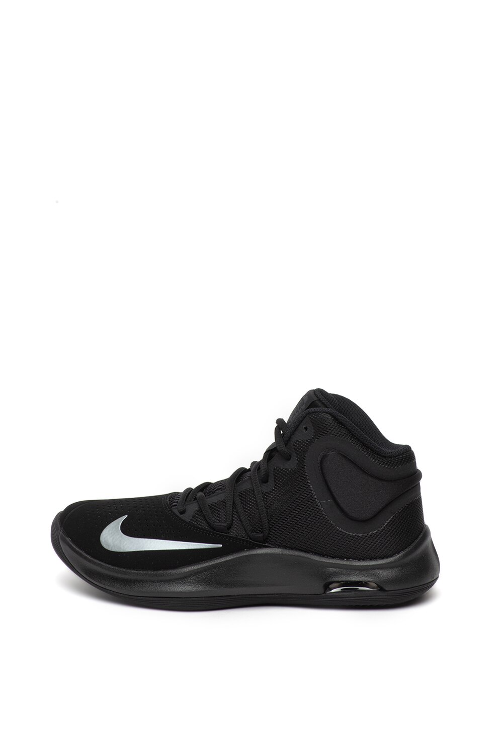 Nike, Pantofi mid-high, pentru baschet Air Verisitile IV, Negru, 8 ...