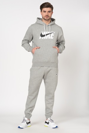 Nike, Trening cu aplicatie logo, Gri melange, M - eMAG.ro