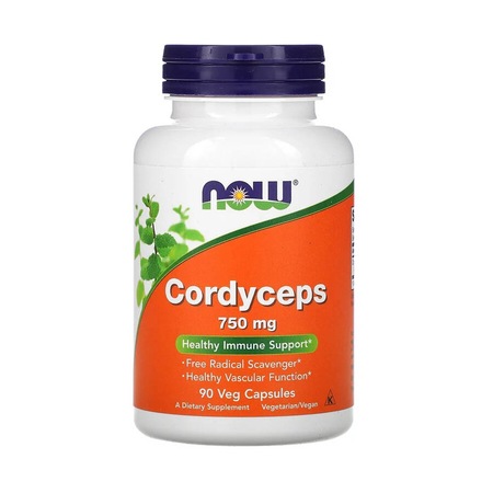 Cordyceps, 750mg, Now Foods, 90 capsule - eMAG.ro