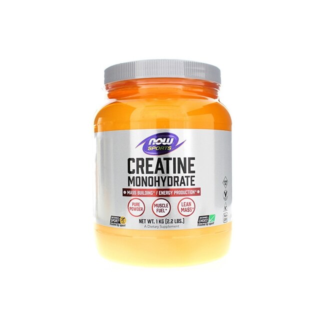 Pudra creatina monohidrata, Now, Creatina, Fara aroma, 1 kg - eMAG.ro