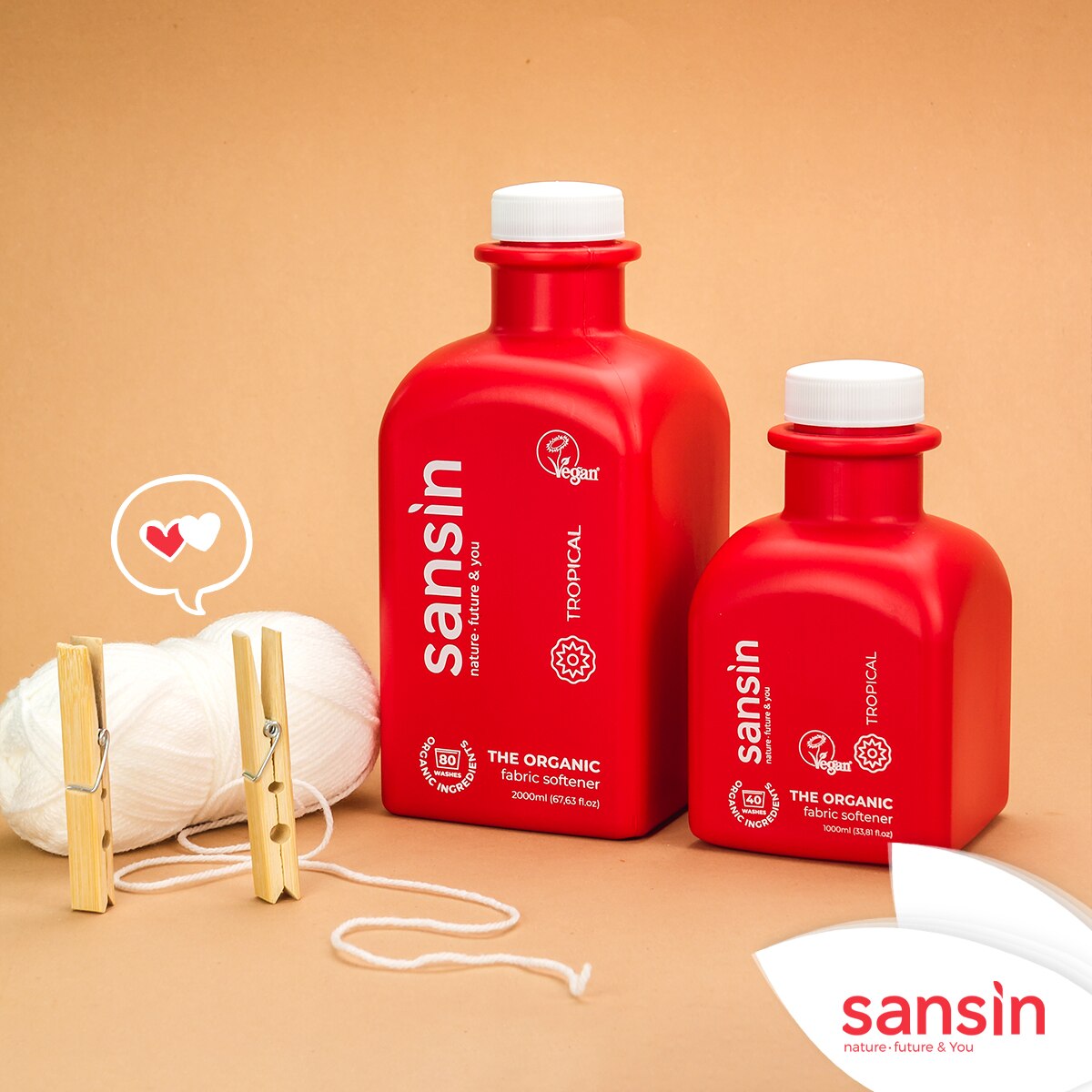 Био омекотител за тъкани Tropical, 40 изпирания, 1л - eMAG.bg