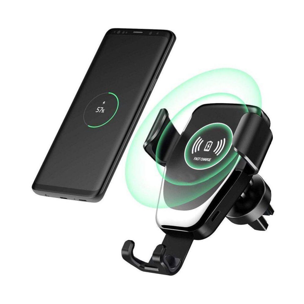 Incarcator 10W wireless auto cu suport telefon - eMAG.ro