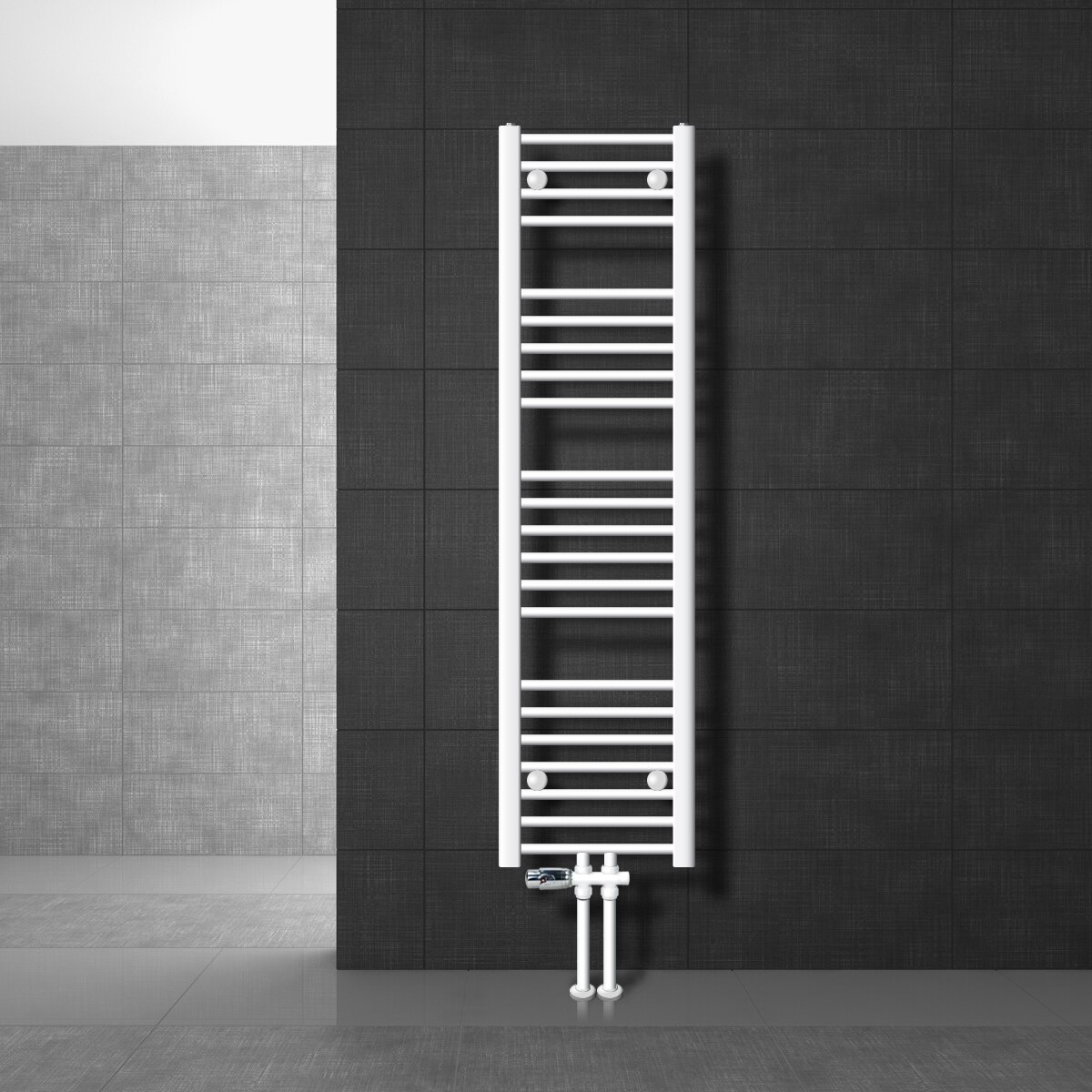 Radiator (calorifer) baie, ECD Germany, model Sahara, 300 x 1400 mm ...