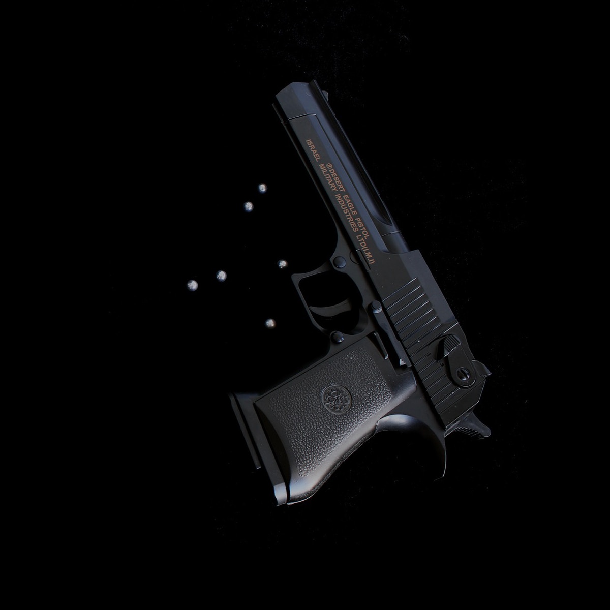 Пистолет за еърсофт Umarex, Desert Eagle C20, Пружинно задействане, Със заглушител, Метал ...