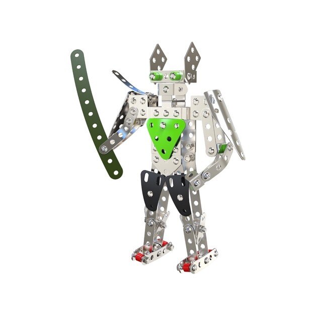 Joc de constructie Robot, metal, 232 piese, configuratii multiple - eMAG.ro