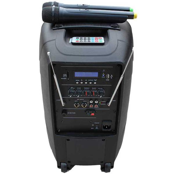 Boxa Audio din Material ABS, Alien cu difuzor de 15 inch, 2 Microfoane ...