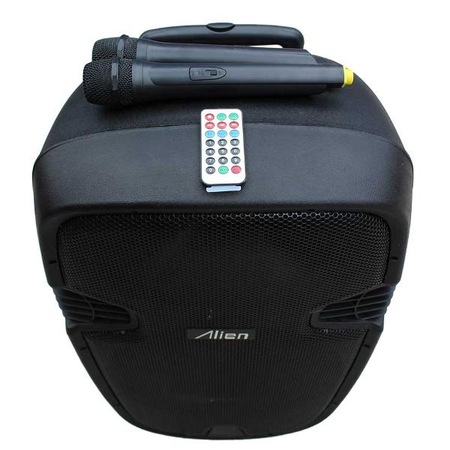 Boxa Audio din Material ABS, Alien cu difuzor de 15 inch, 2 Microfoane ...