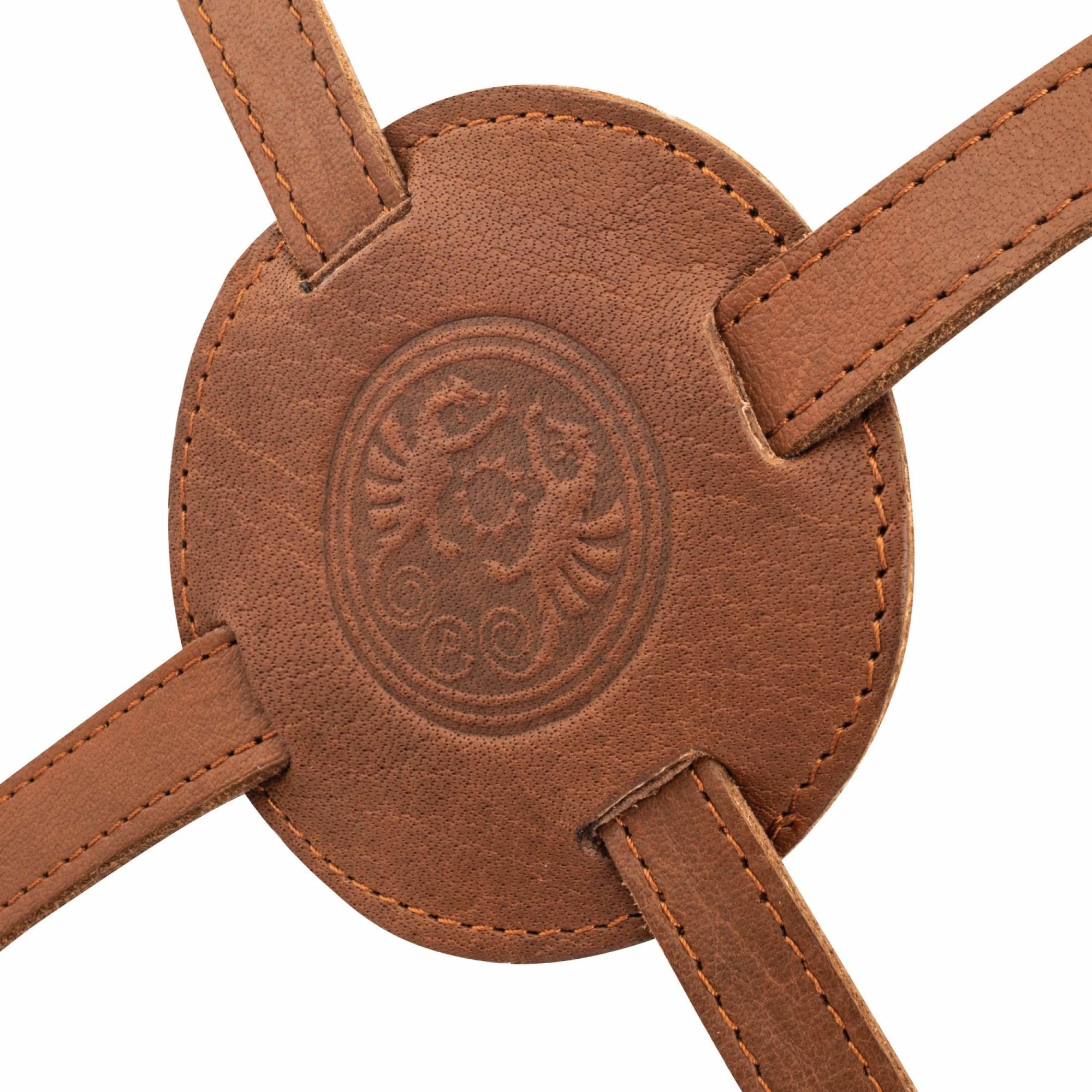 Sort de gratar din piele bivolita 155 x 84 cm, prindere la spate ...