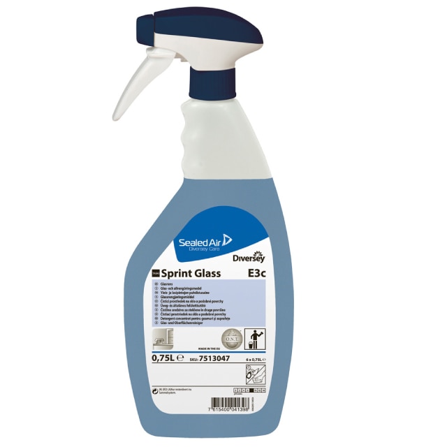 Professzionális mosószer üvegre és több felületre, Taski Sprint Glass ...