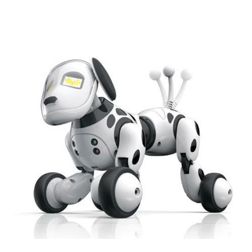 Robot Catel interactiv iUni Smart-Dog vorbitor, telecomanda, Alb - eMAG.ro