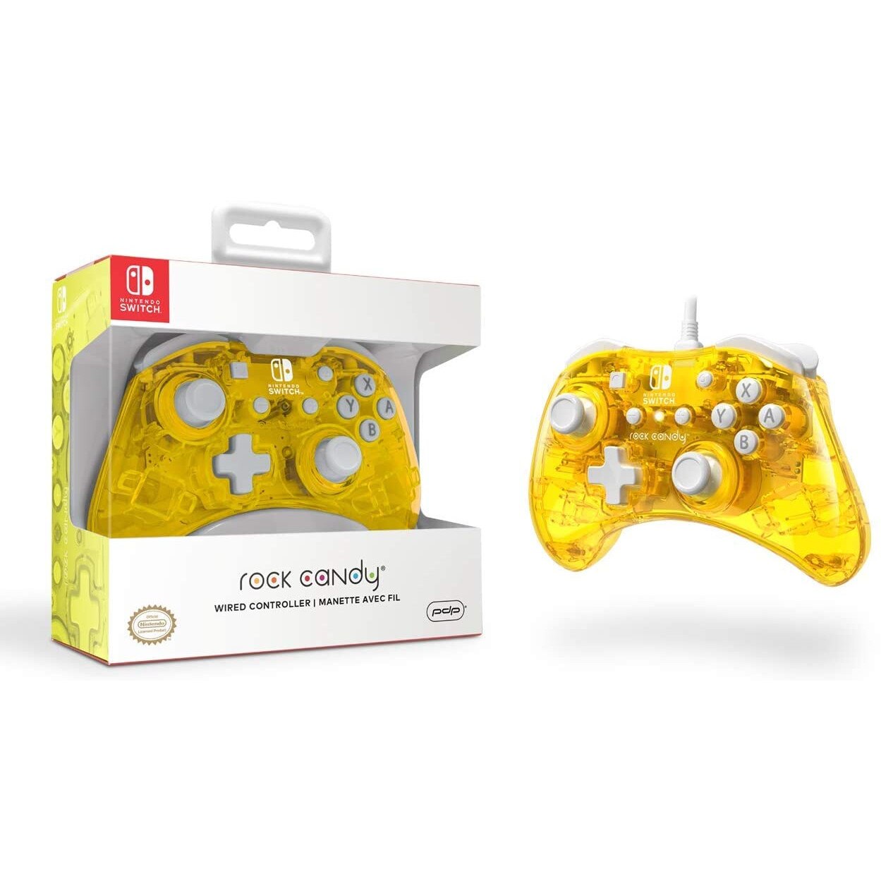 Controller Mini Rock Candy Cu Cablu Pineapple Pop Nintendo Switch - eMAG.ro