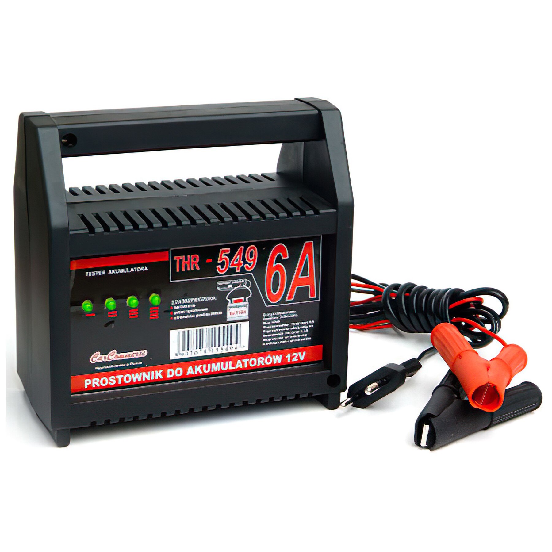 Redresor Auto 12V 6A, 34 - 90 Ah, cu Indicator, Protectie Termica si la ...