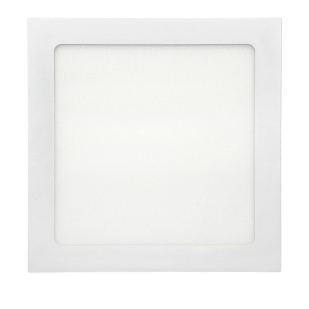 Set 10 spoturi LED ultraslim, ECD Germany, 18 W, patrate, 220 x 220 mm ...