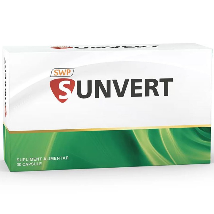 Supliment alimentar Sunvert Sun Wave, 30 comprimate - eMAG.ro
