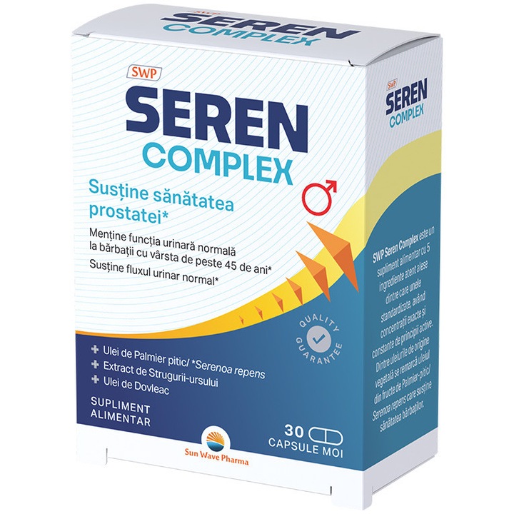 Seren Complex, Sun Wave Pharma, Extract de Palmier-pitic pentru ...