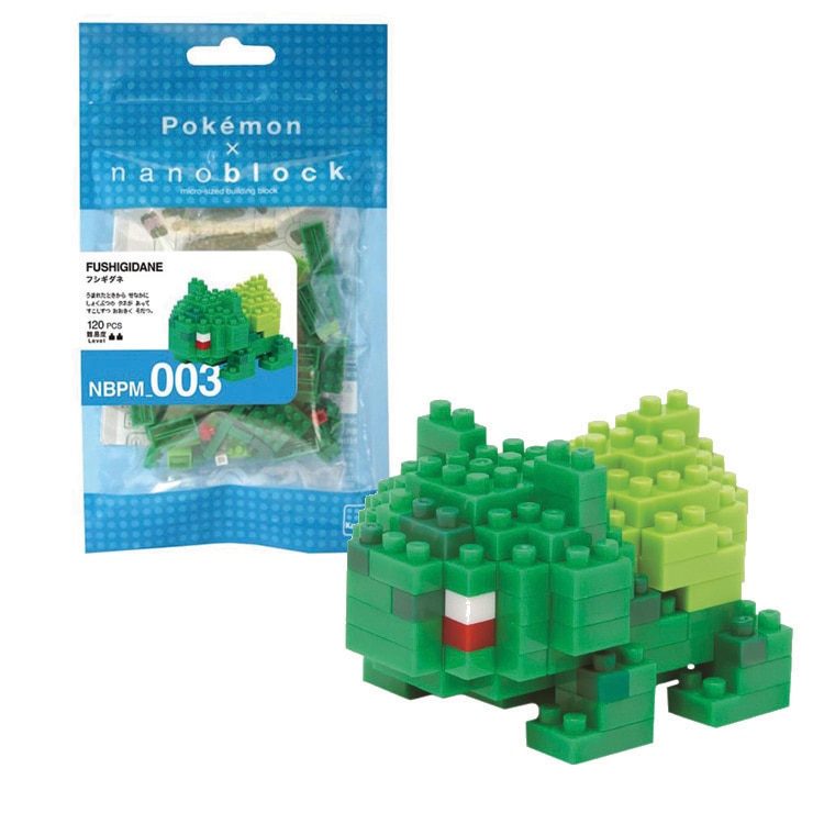 Set De Constructie Nanoblock Pokemon Bulbasaur 120 Piese - eMAG.ro