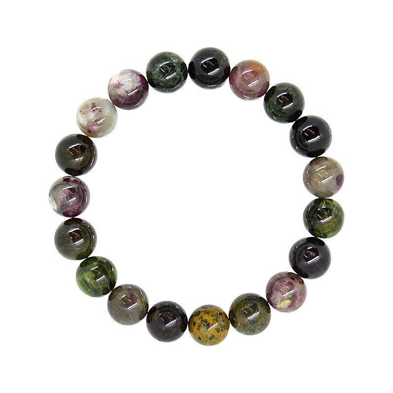 Bratara Turmalina Multicolora - sfere 10mm - cristale semipretioase ...