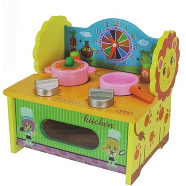 Mini bucatarie din lemn pentru copii, Wooden Toy - Compară Prețuri ...