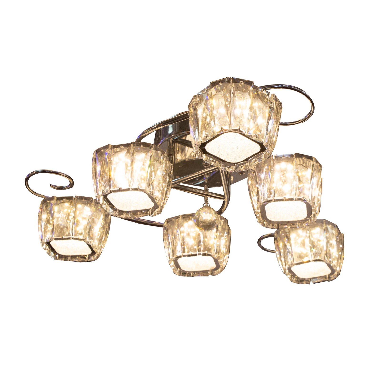 Lustra Alessandro Design LED Ginger 48W, CC-3775-6 - eMAG.ro
