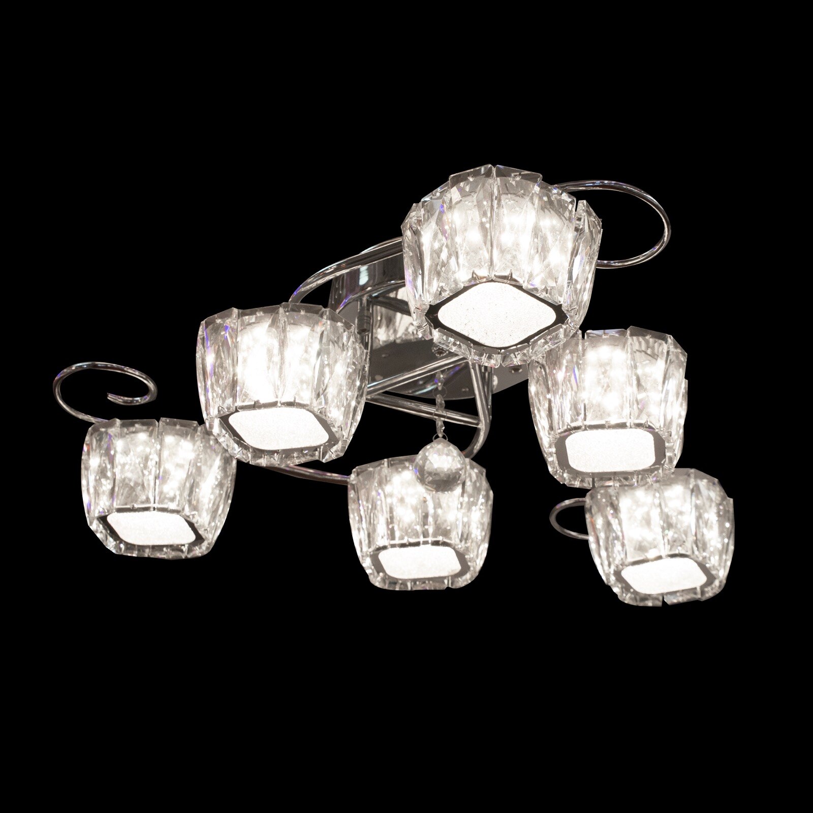 Lustra Alessandro Design LED Ginger 48W, CC-3775-6 - eMAG.ro