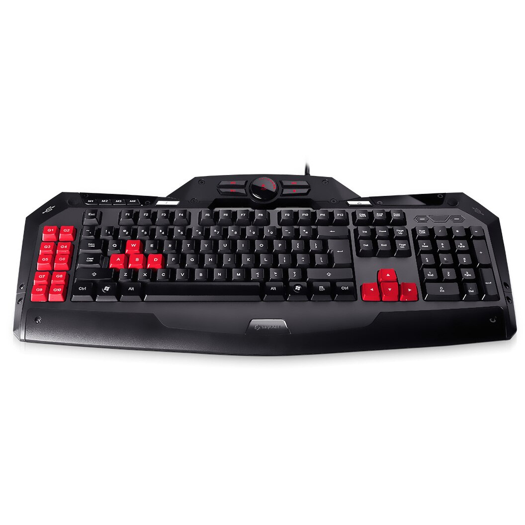 Tastatura Gaming Ravcore Hurricane, Ergonomica, USB, Negru - eMAG.ro