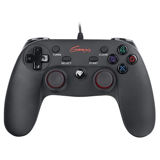 GP Genesis P65 játékvezérlő, PS3/PC, Fekete - eMAG.hu