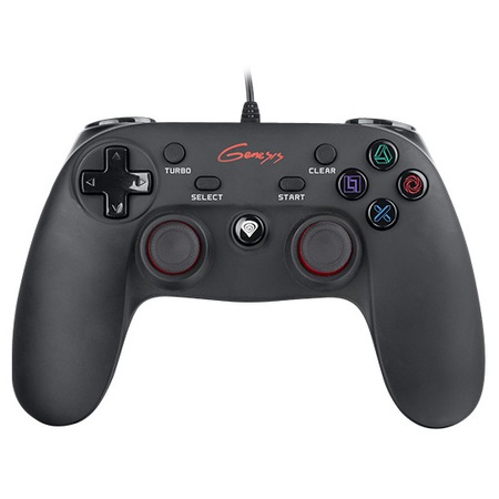 GP Genesis P65 játékvezérlő, PS3/PC, Fekete - eMAG.hu