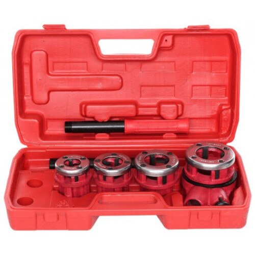 Set clupa filetat manuala 4 piese 1/2 "; 3/4"; 1 "; 1 + 1/4" KD330 ...