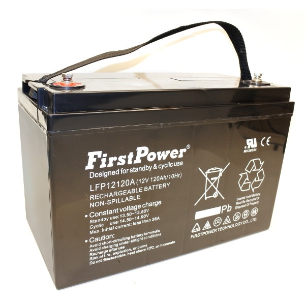 Оловна акумулаторна батерия FirstPower LFP12120 12V/120Ah - eMAG.bg
