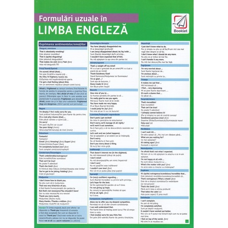 Formulari Uzuale In Limba Engleza - eMAG.ro