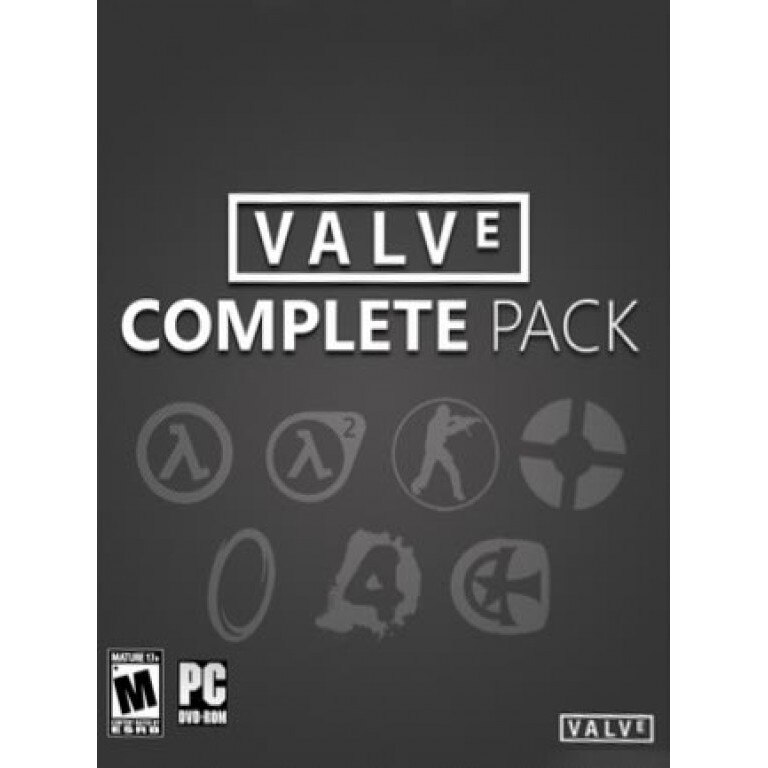Valve Complete Pack PC CD Key Steam ( include 24 jocuri ) - eMAG.ro