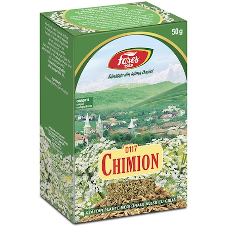 Ceai Chimion fructe, 50 g, Fares - eMAG.ro