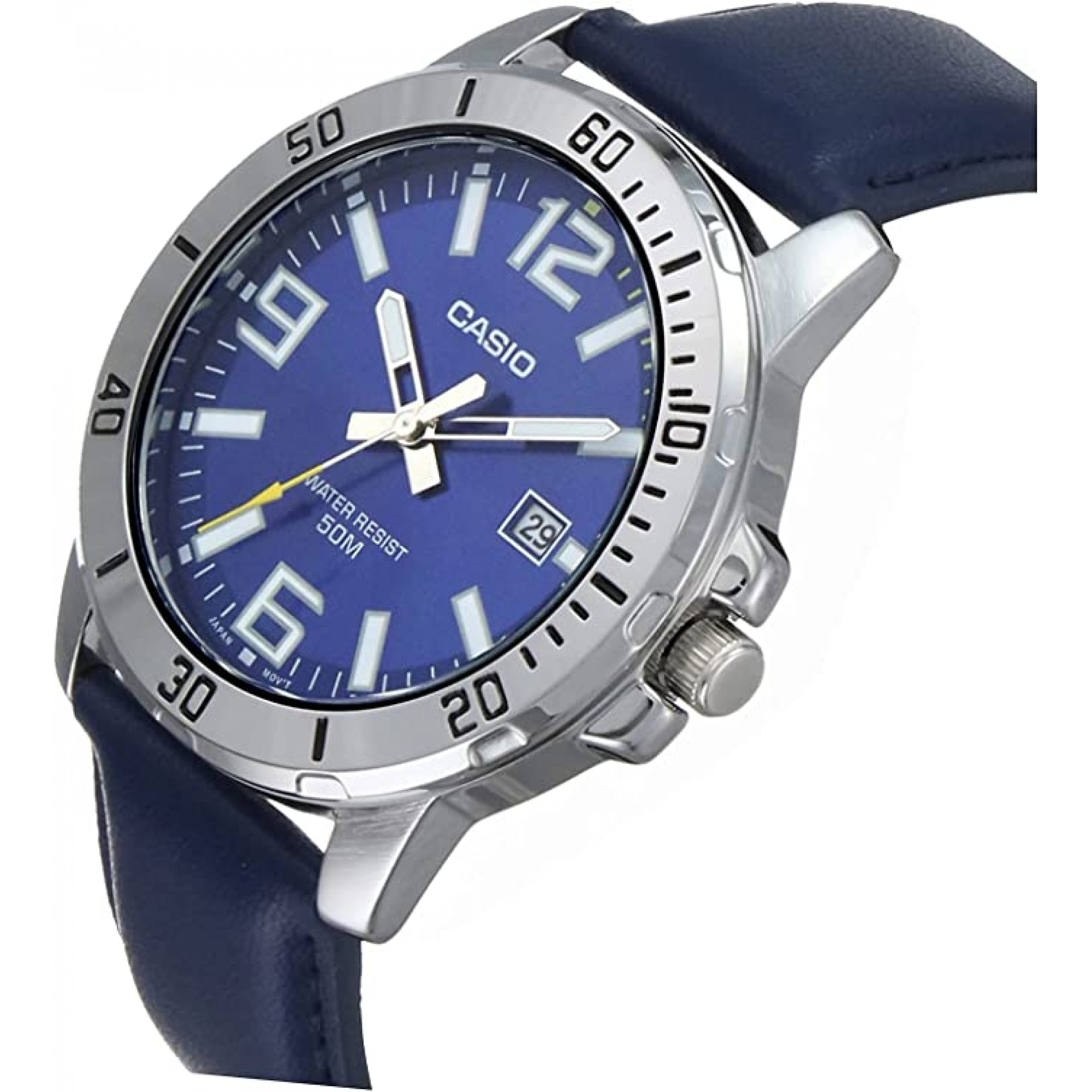 Мъжки часовник Casio, Collection MTP-VD, MTP-VD01L-2B - eMAG.bg