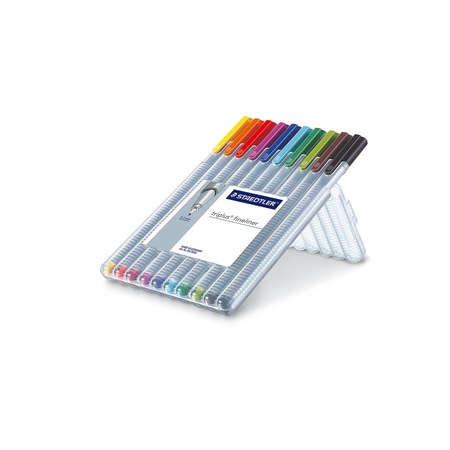 Set linere, Staedtler, 10 culori - eMAG.ro