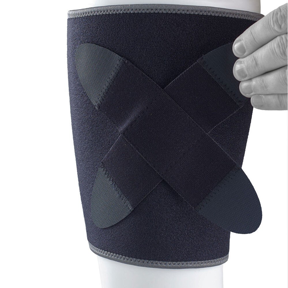 Orteza ajustabila pentru coapsa ULTIMATE PERFORMANCE, negru - eMAG.ro