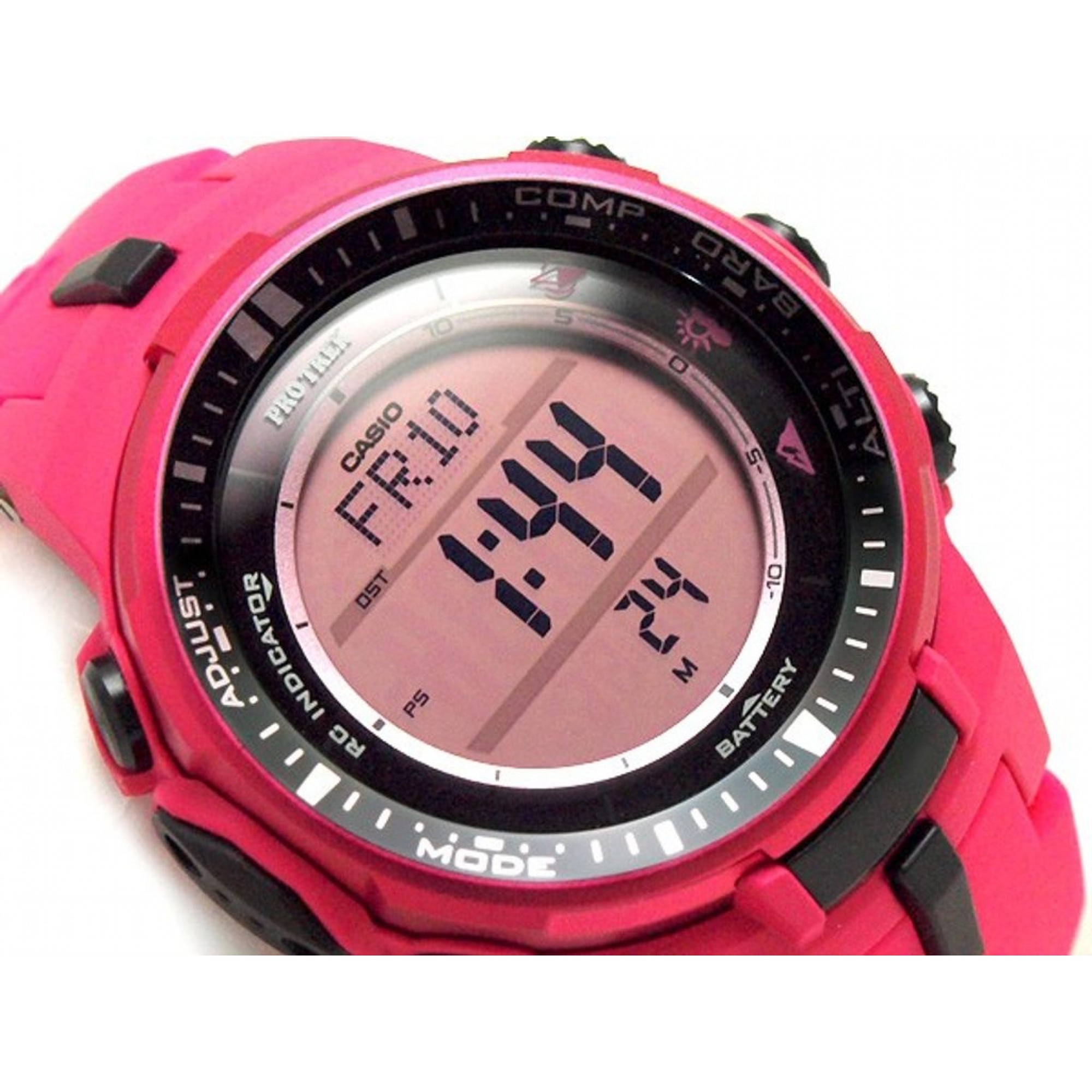 Часовник Casio, Pro Trek, PRW-3000-4BER, Унисекс - eMAG.bg
