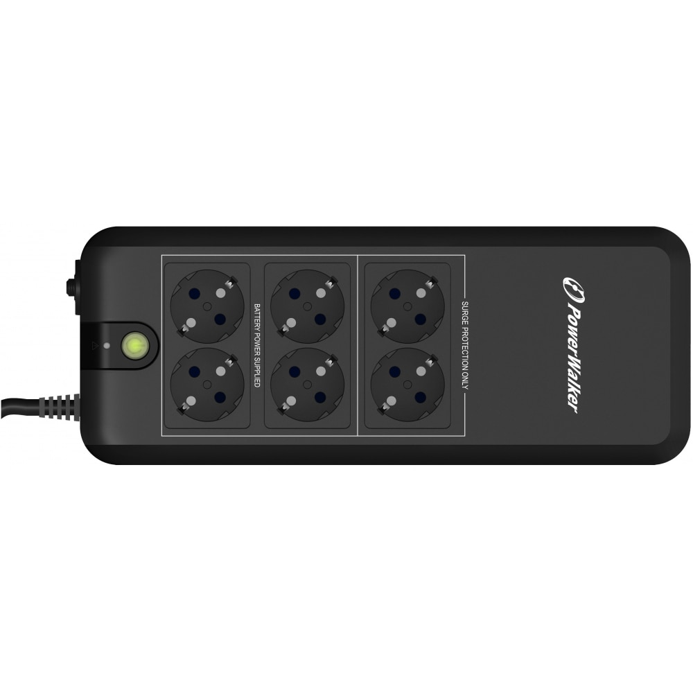 UPS Powerwalker VFD 600 APFC, 600VA, Off-Line - eMAG.ro