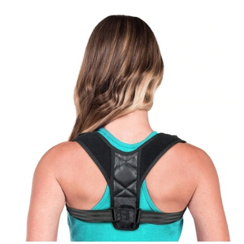 Колан за корекция на гръбначния стълб, Emodial, текстил, черен ...